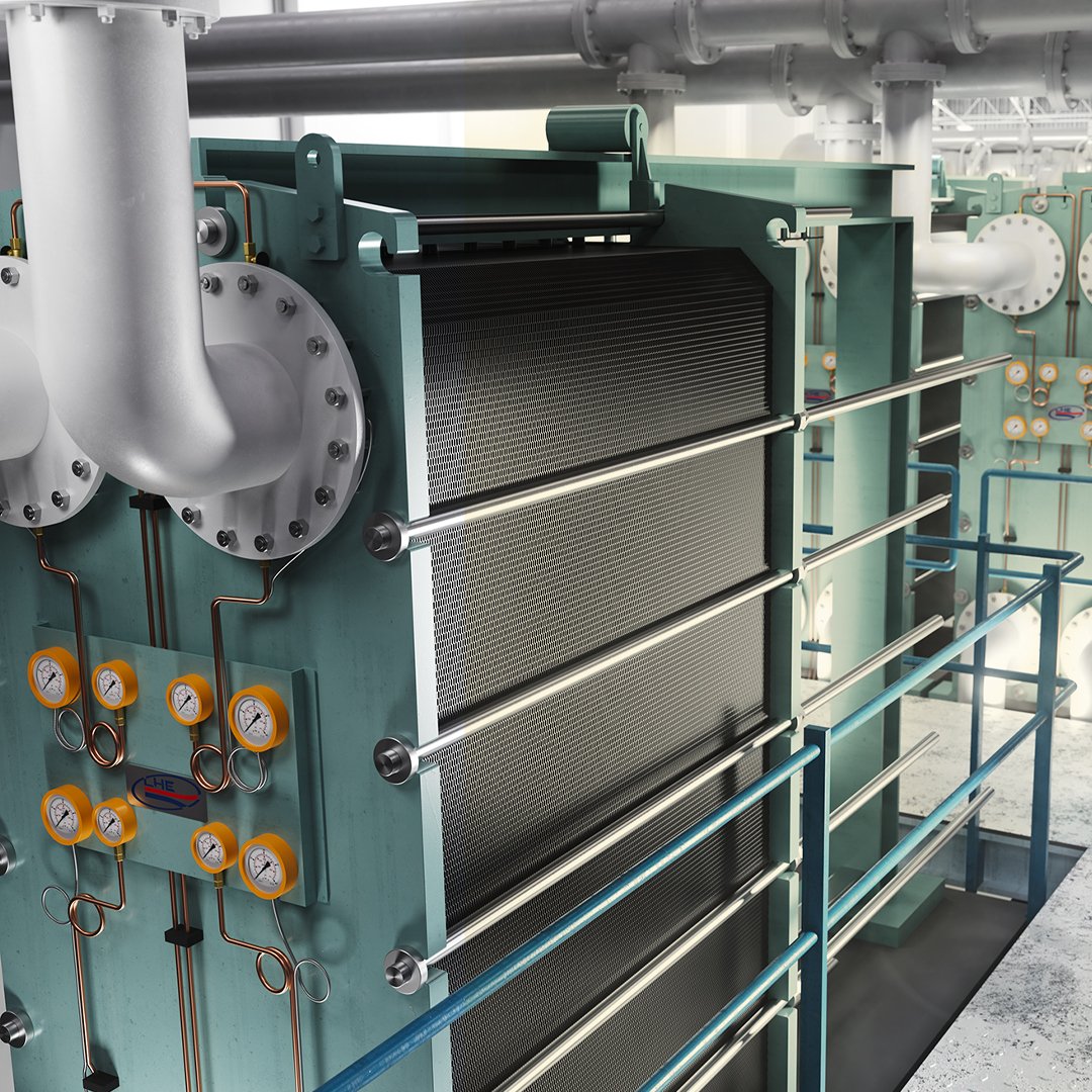 Heat exchangers for navy and coast guard ships - LHE